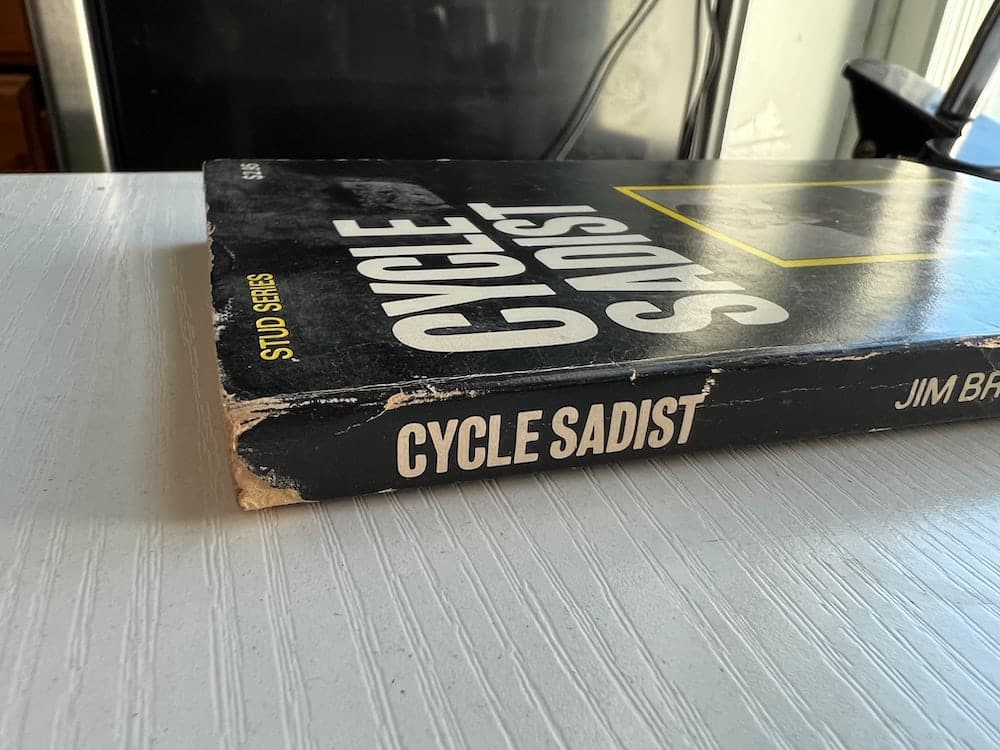 Cycle Sadist paperback - Hommi Publishing